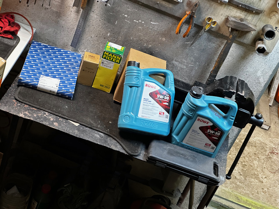 Замена масла, фильтров, присадка. — Audi A6 Avant (C8), 3 л, 2019 года ...