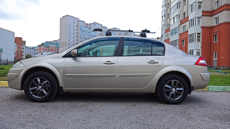 Диски 15 дюймов. — Renault Megane II, 1,6 л, 2008 года | колёсные диски ...