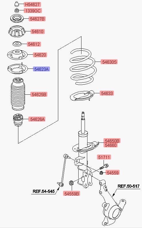 Скрип в подвеске. Опорный подшипник . Коррозия опорной чашки пружины ...