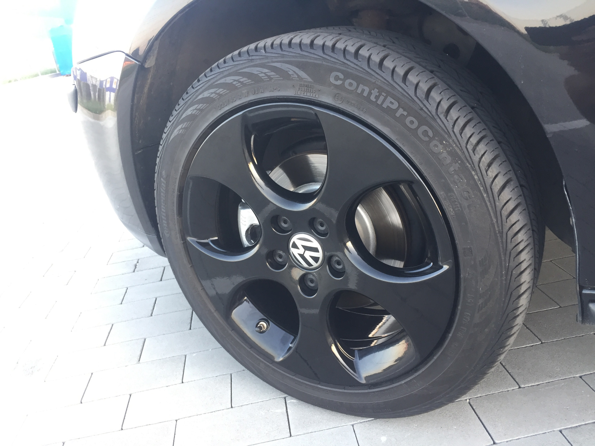 BBS Denver R17 в стиле аля edition30 — Volkswagen Golf Mk5, 1,6 л, 2008 ...