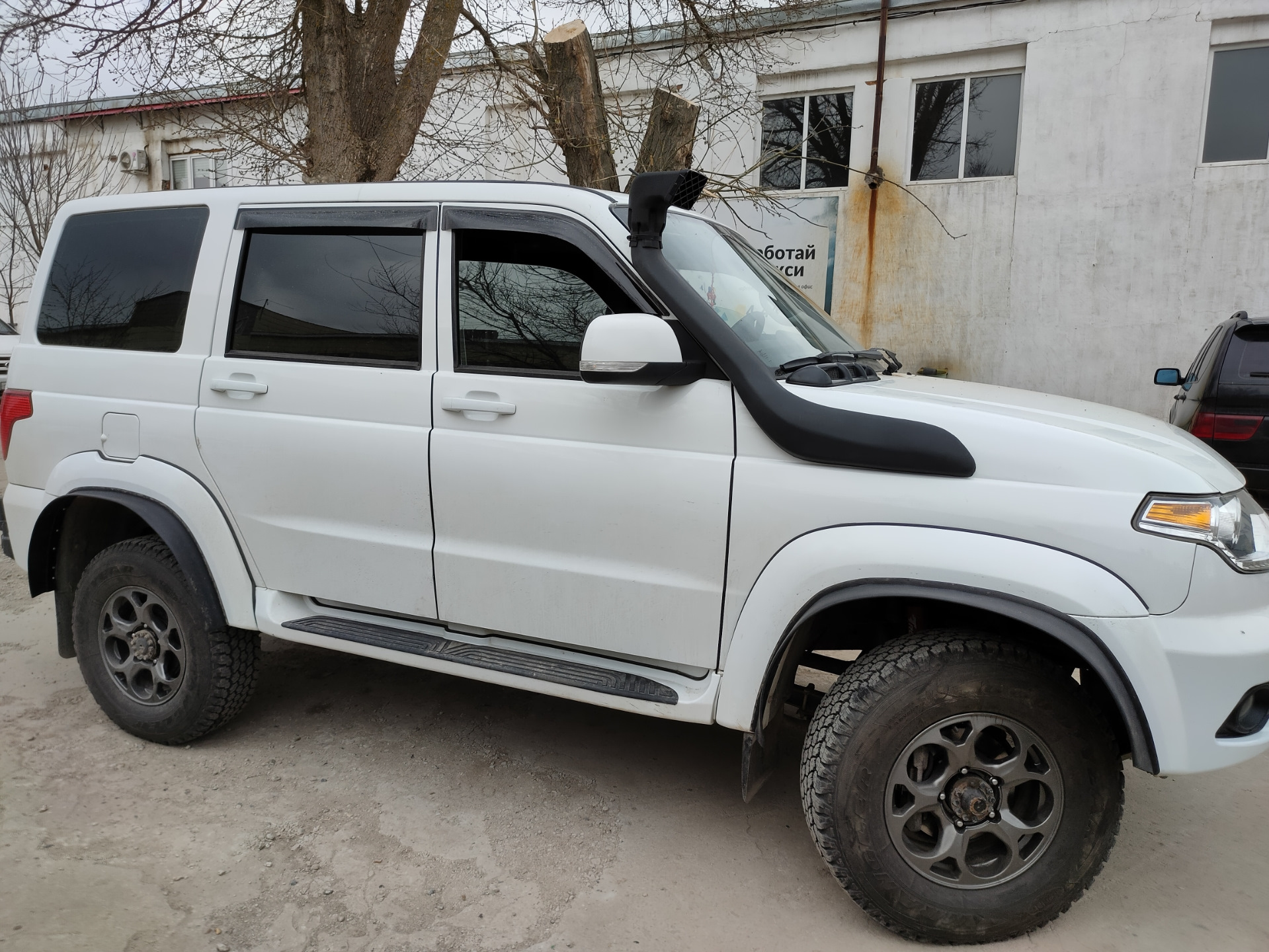 Шноркель — УАЗ Patriot, 2,7 л, 2020 года | аксессуары | DRIVE2