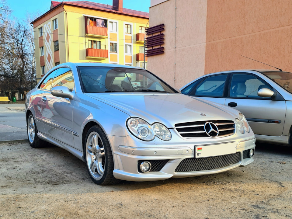[786] Переход на R18 clk 55 AMG double spoke IV — Mercedes-Benz CLK ...