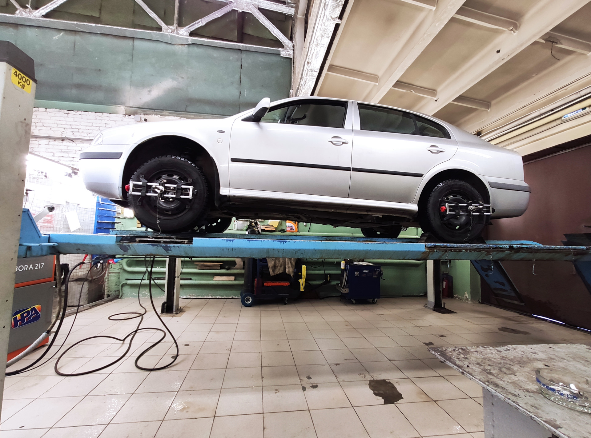 Замена передних стоек. — Skoda Octavia A4 Mk1, 1,8 л, 2002 года | визит ...