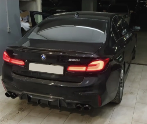 BMW 530i G30 coding and installation restyling LCI tailgate — DRIVE2