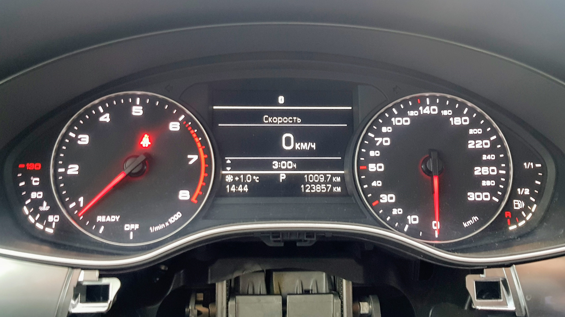 Цветной щиток приборов — Audi A6 (C7), 2,8 л, 2015 года | электроника | DRIVE2