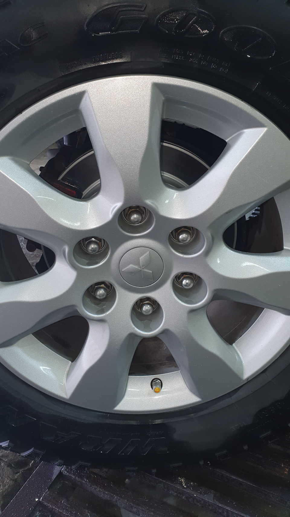 Задние тормозные диски и керамические колодки — Mitsubishi Pajero (4G ...