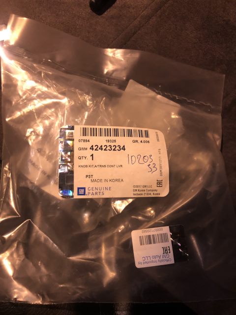 42423234 Ручка рычага переключения передач GM | Запчасти на DRIVE2