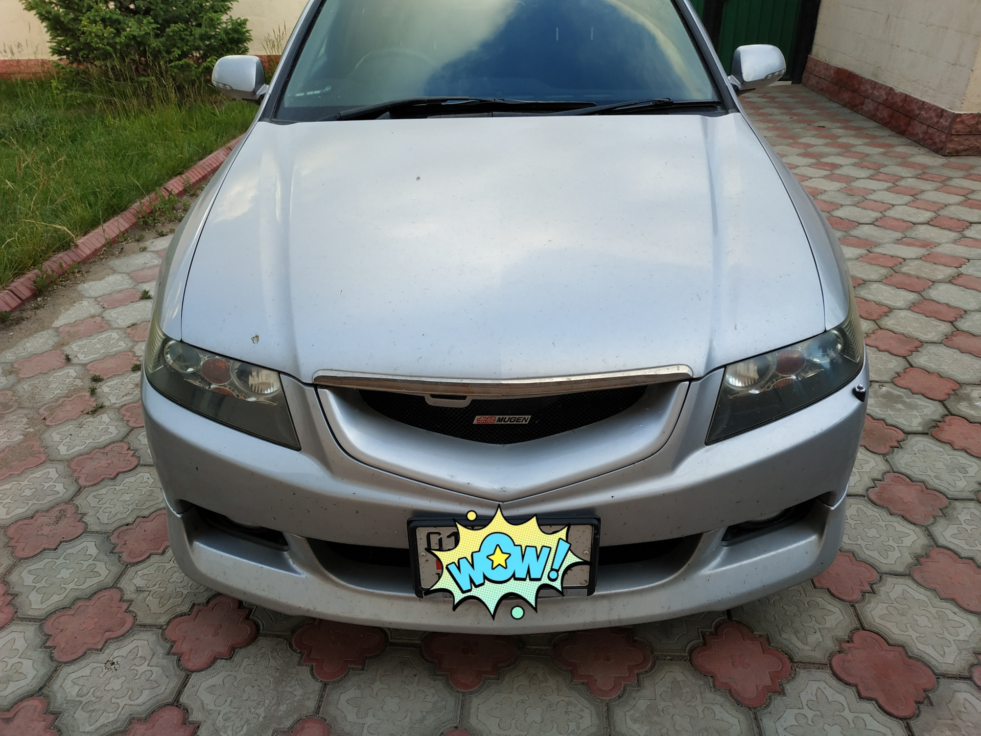 Коротко Рейлинги и Решётка — Honda Accord (7G), 2,4 л, 2003 года | аксессуары | DRIVE2