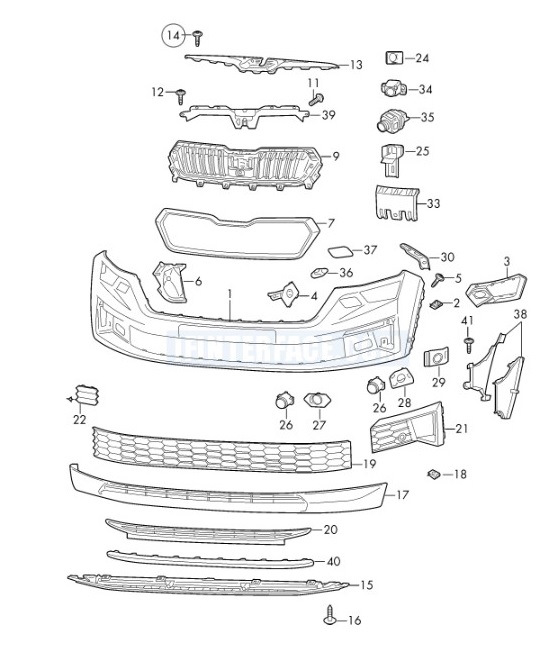 Face Lift + Matrix LED — Skoda Kodiaq (1G), 2 л, 2020 года | своими ...