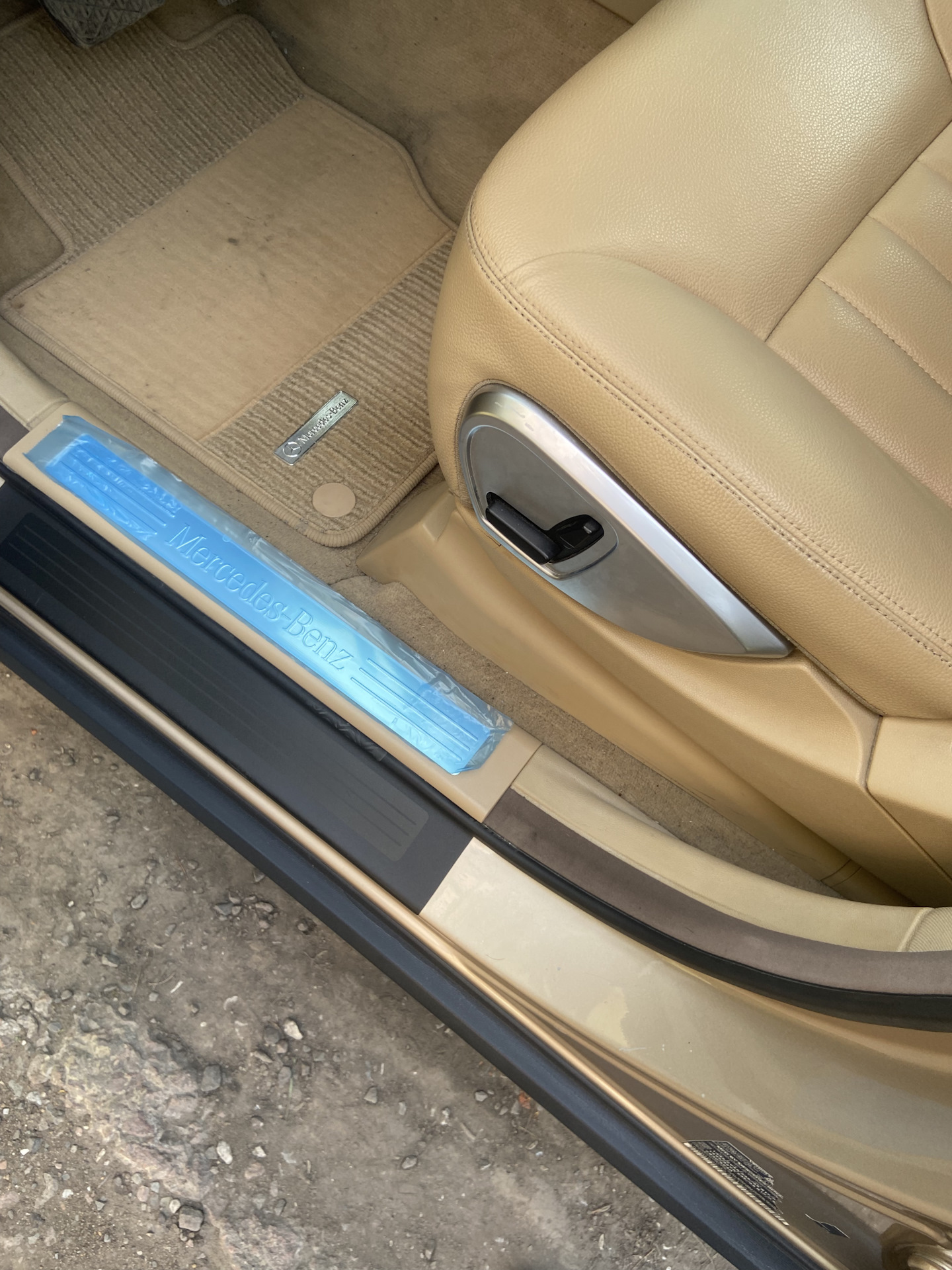 Пороги салонные новье🔥 — Mercedes-Benz M-Class (W164), 3,5 л, 2005 года ...