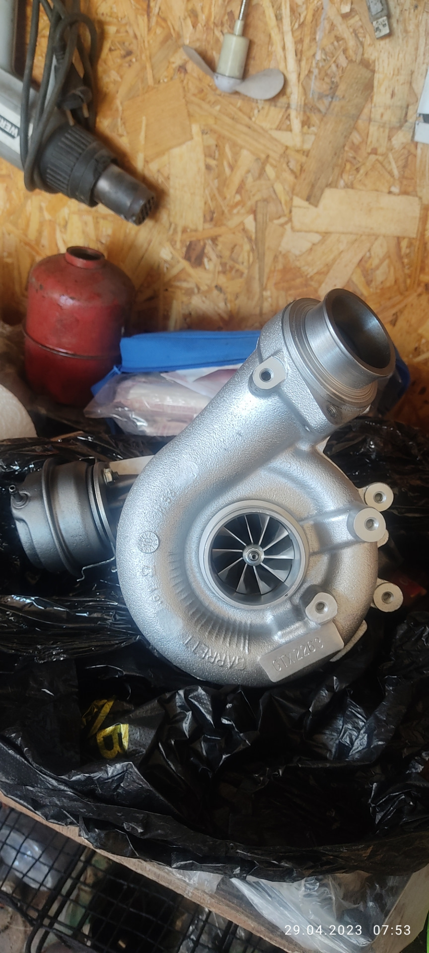 Турбина GTX 2263 гибрид от Турбо мастер — Opel Omega B, 3 л, 2003 года | тюнинг | DRIVE2