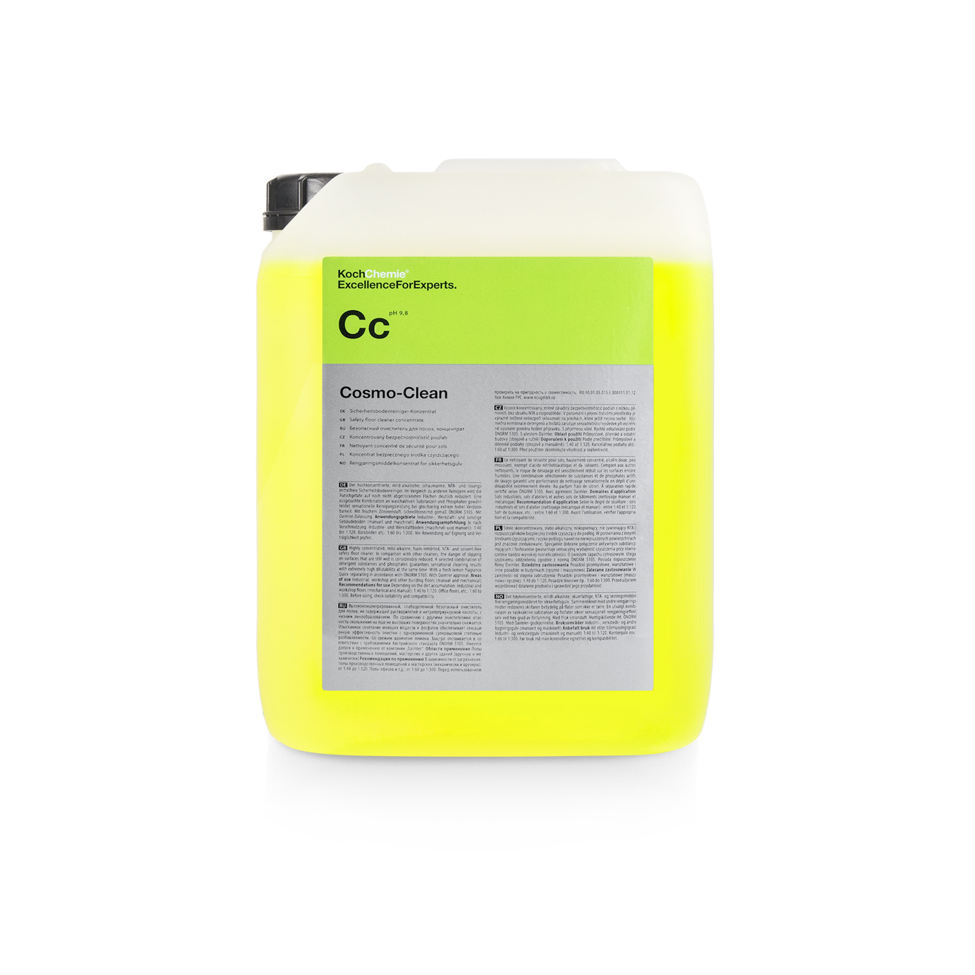 COSMO-CLEAN Безопасный очиститель для полов, концентрат — KochChemie на ...