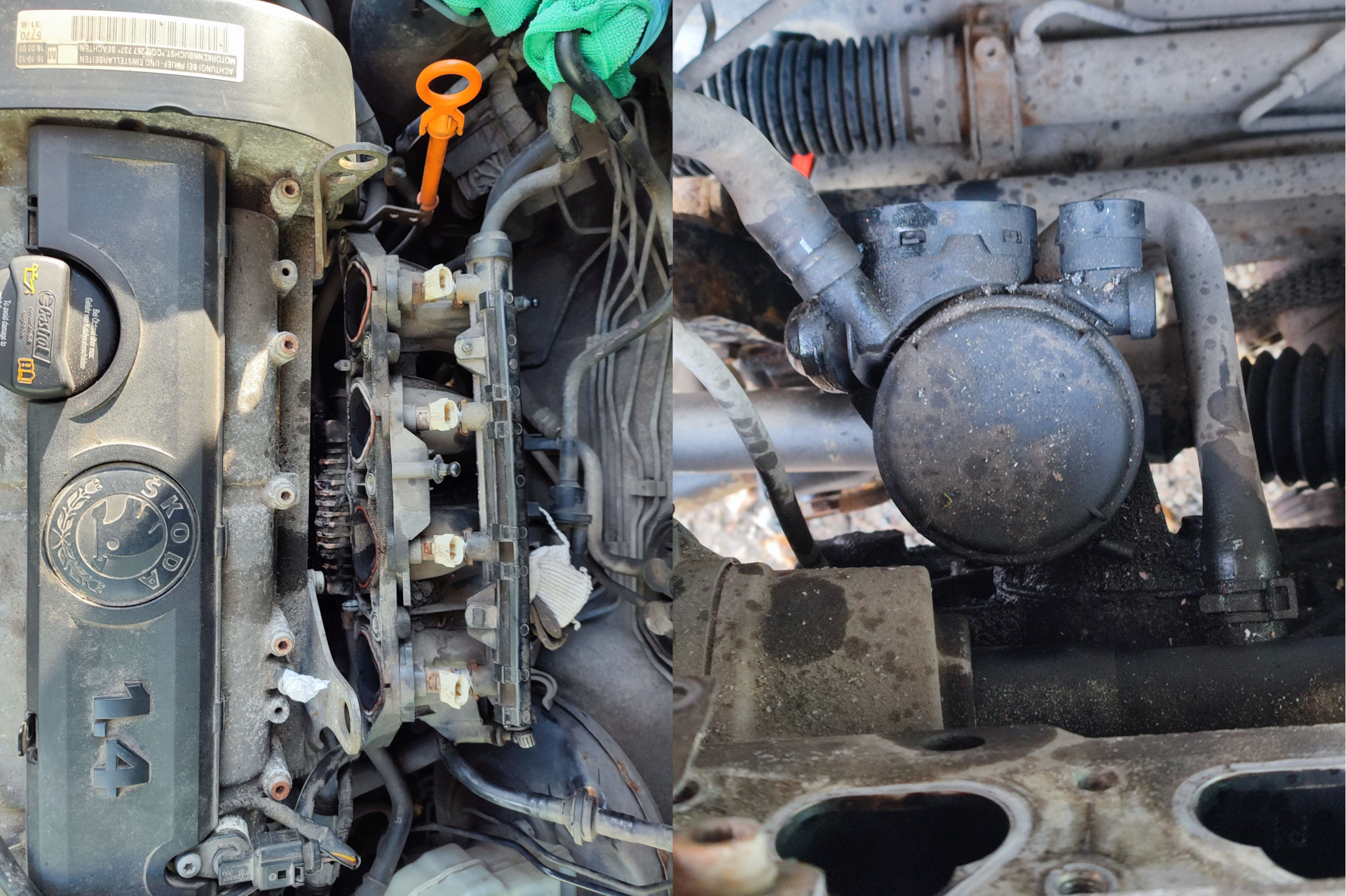 Масложор ч.2 Маслоотделитель, теплообменник +ТО масло/фильтр 299500км ...