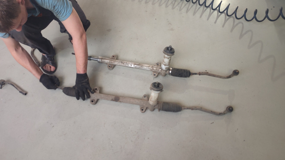 Очередная замена рейки — KIA Ceed SW (1G), 1,6 л, 2010 года | визит на ...