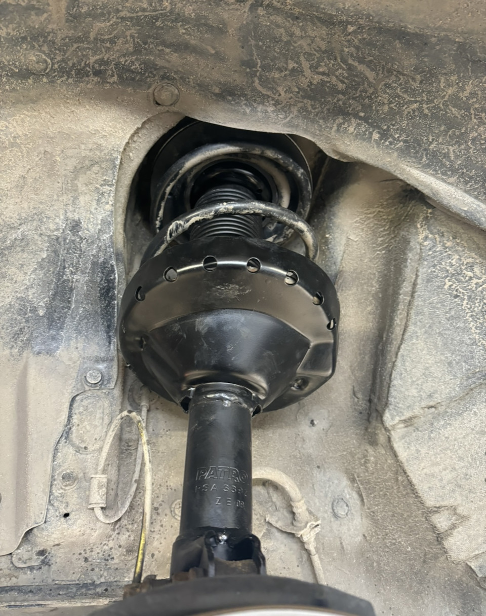 Замена передних амортизаторов — Subaru Impreza (GE/GH), 1,5 л, 2010 ...