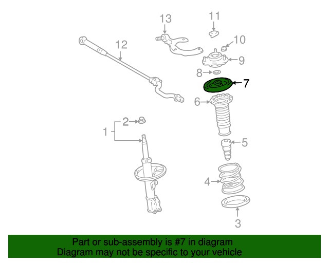 4804402050 Проставка пружины TOYOTA LEXUS | Запчасти на DRIVE2
