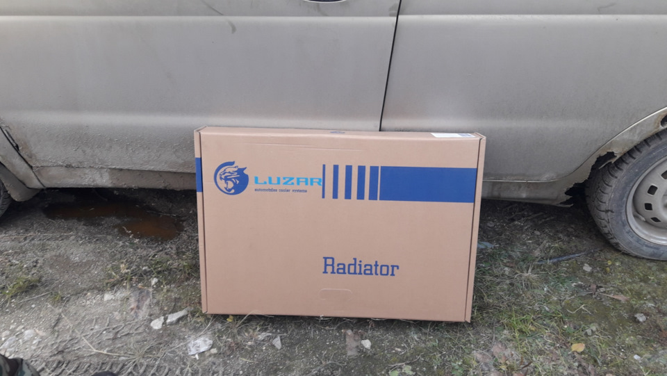 Радиатор охлаждения Luzar — Daewoo Matiz (M100/M150), 0,8 л, 2006 года ...