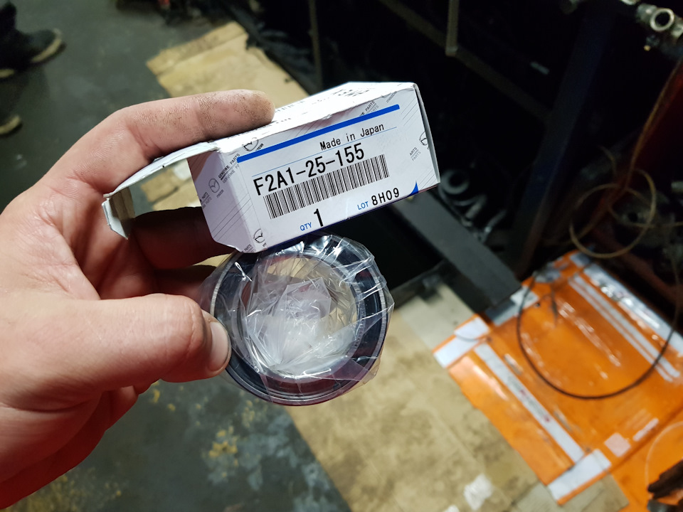 Замена подшипника промежуточного вала на приводе. — Mazda CX-5 (1G), 2 ...