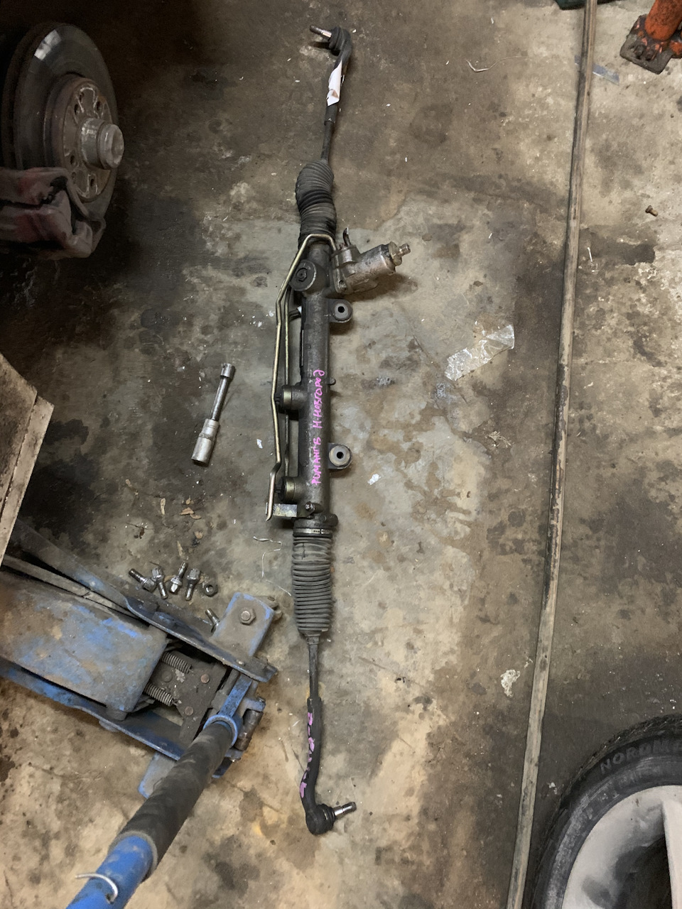 Приехала рейка/замена — Mercedes-Benz C-Class (W203), 1,8 л, 2004 года ...