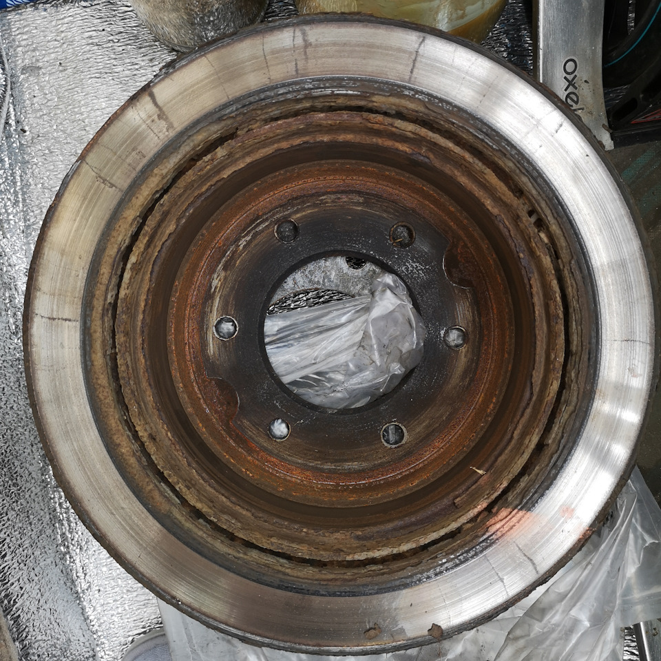 4615A097 Диск тормозной задний Mitsubishi | Запчасти на DRIVE2