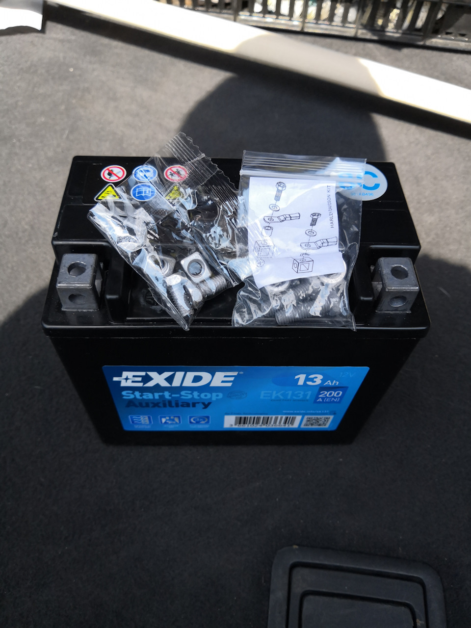 EK131 Аккумулятор EXIDE | Запчасти на DRIVE2