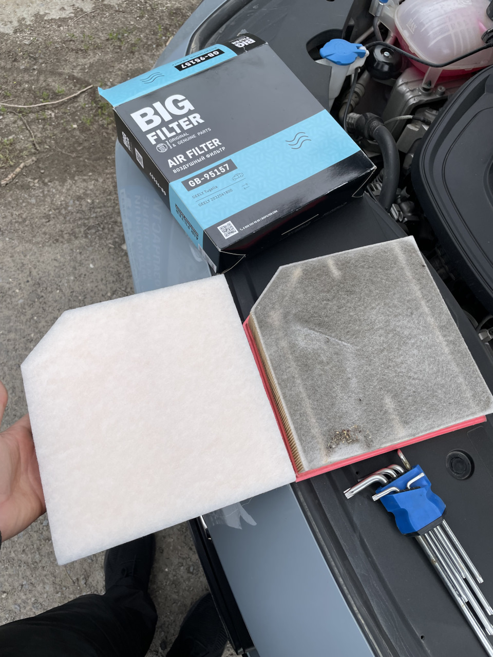 GB95157 Фильтр воздушный BIG FILTER | Запчасти на DRIVE2