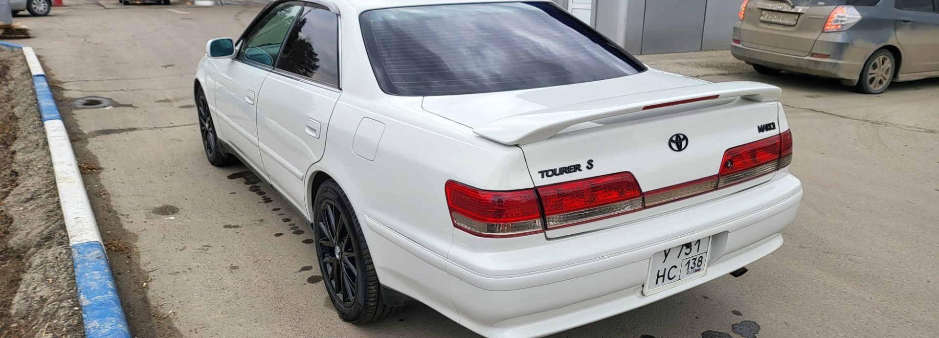 Тапки на лето и резина — Toyota Mark II (100), 2,5 л, 1999 года | колёсные диски | DRIVE2