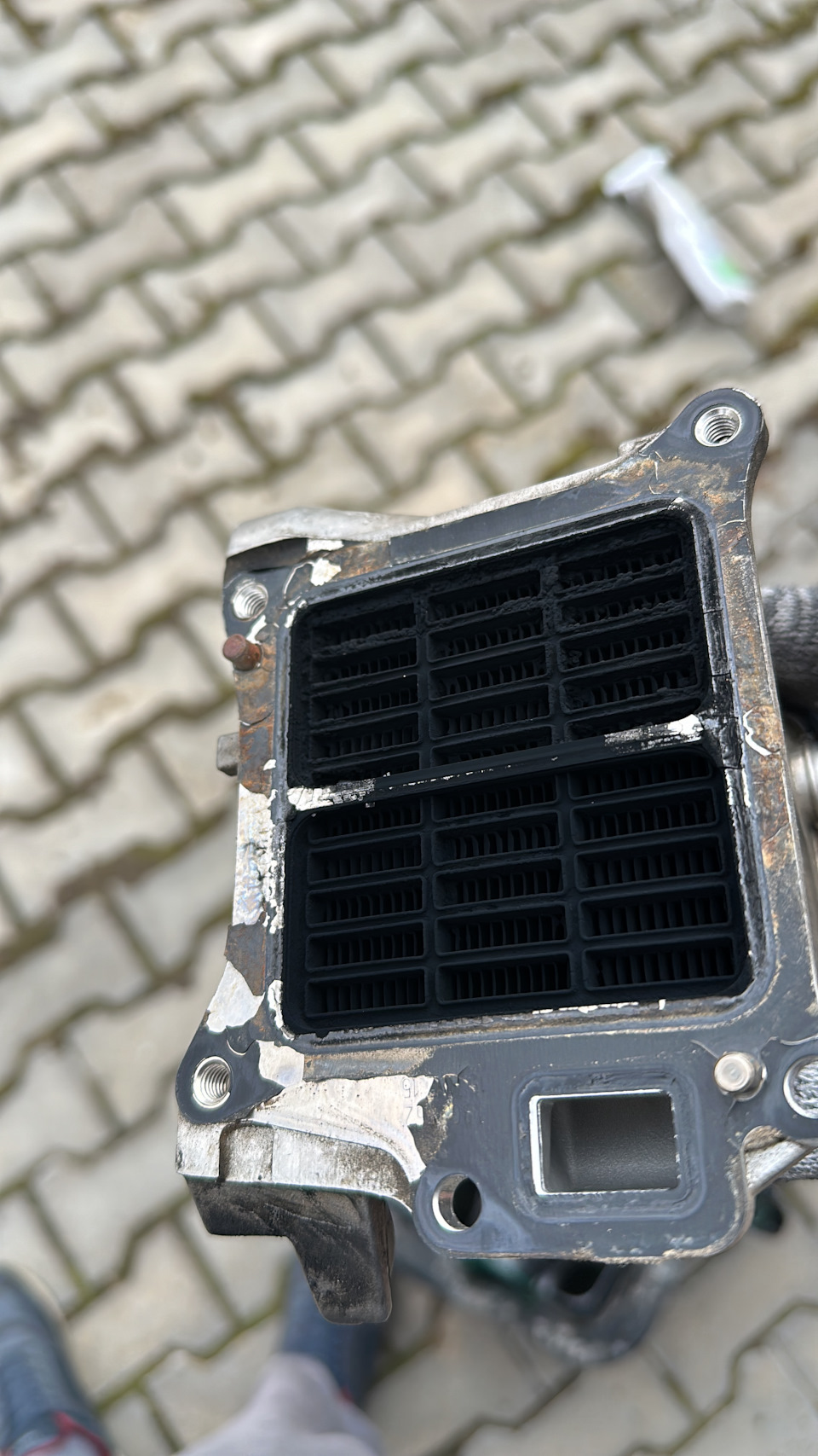 Чистка ЕГР и впускного коллектора. — Volvo XC90 (2G), 2 л, 2015 года ...