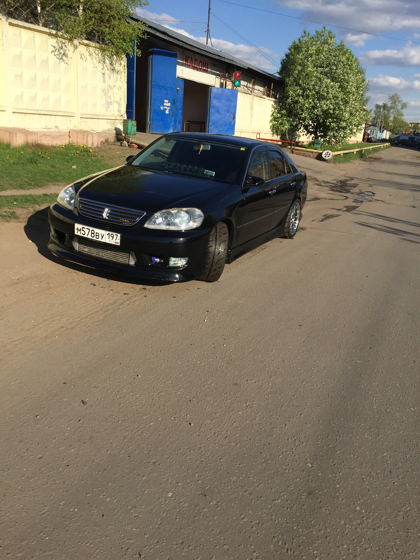 Проснулись и помылись после зимней спячки — Toyota Mark II (110), 3 л ...