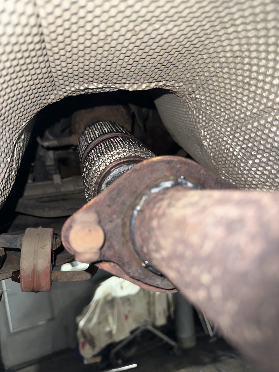 Замена гофры — Mazda 3 (2G) BL, 1,6 л, 2012 года | запчасти | DRIVE2