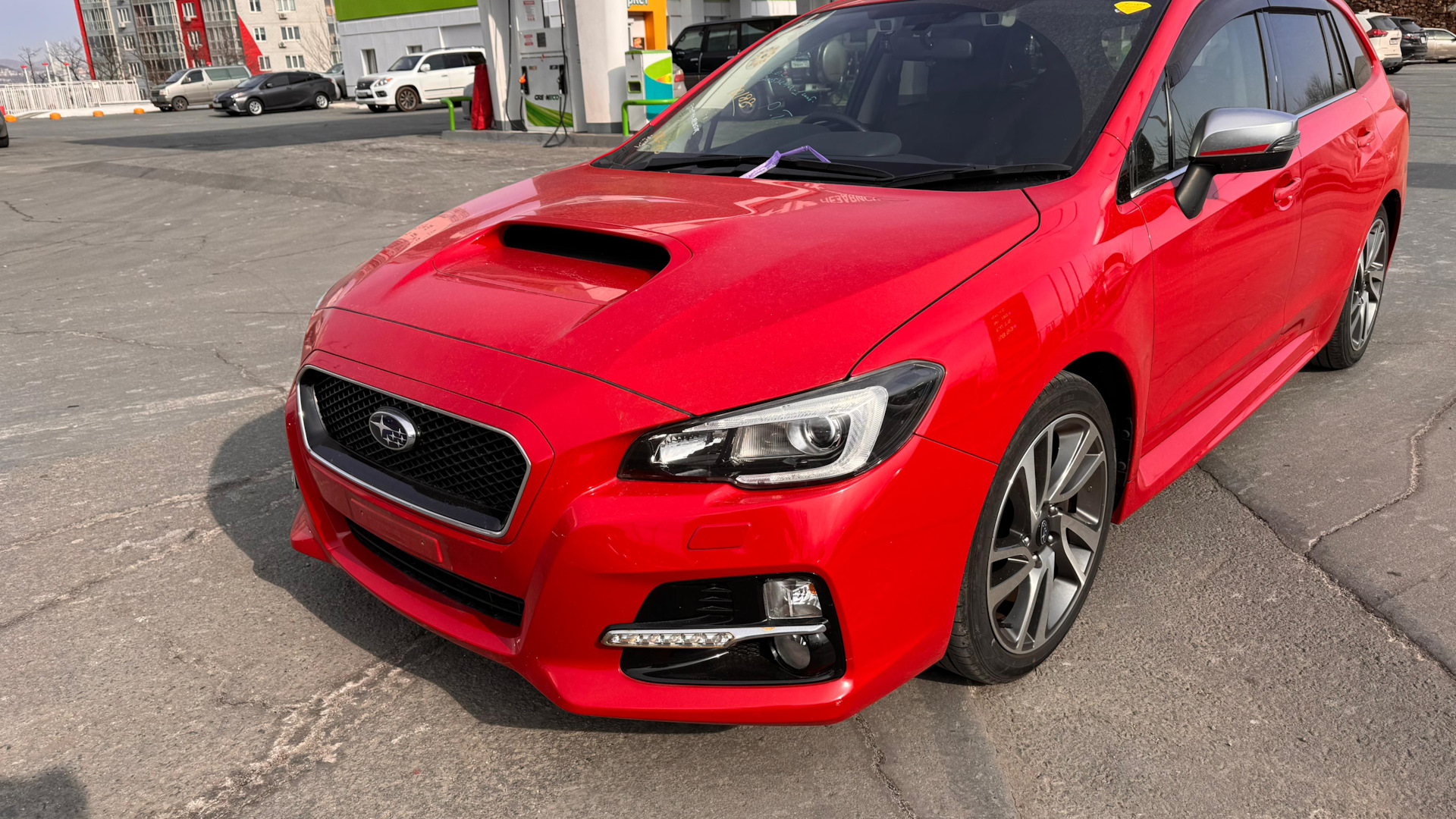 Subaru Levorg (VM) 1.6 бензиновый 2014 | Red fox на DRIVE2