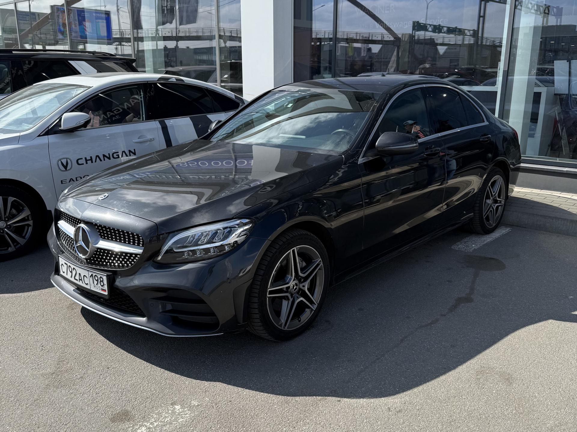 История с Мерседесом подошла к концу — Mercedes-Benz C-Class (W205), 1,5 л, 2020 года | продажа ...