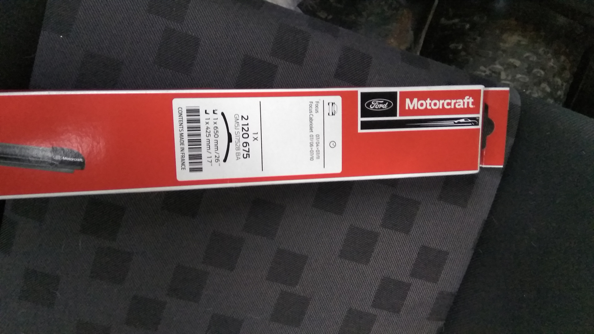 Пост про "дворники", делимся опытом. — Ford Focus Hatchback II, 1,6 л ...