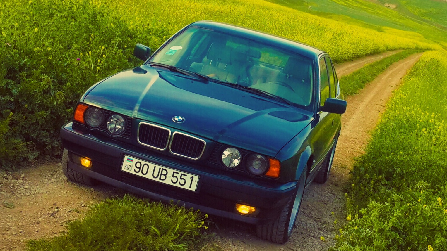 BMW 5 series (E34) 2.0 бензиновый 1995 | bmw e34 Green на DRIVE2