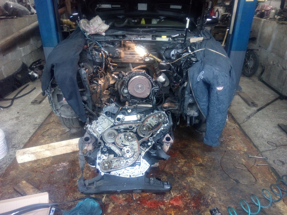 Цепь — Audi A6 Avant (C6), 2,7 л, 2005 года | поломка | DRIVE2