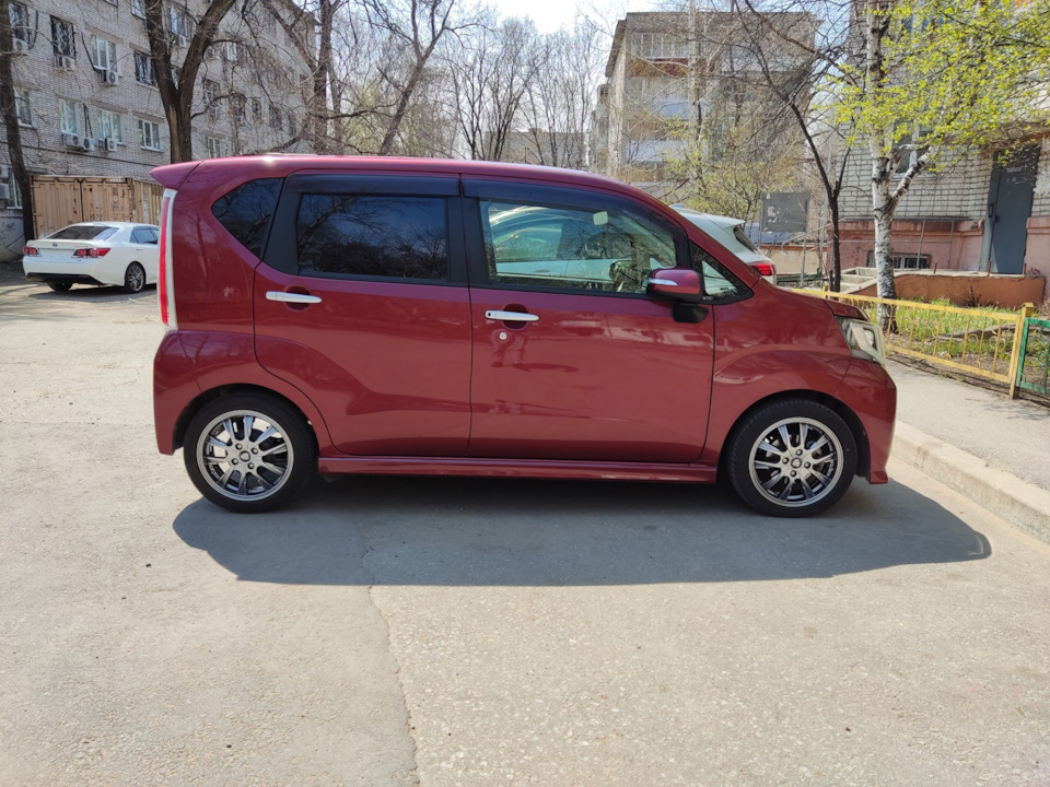 📎 13. Каточки на холодильник — Daihatsu Move (LA150/LA160), 0,7 л, 2017 ...