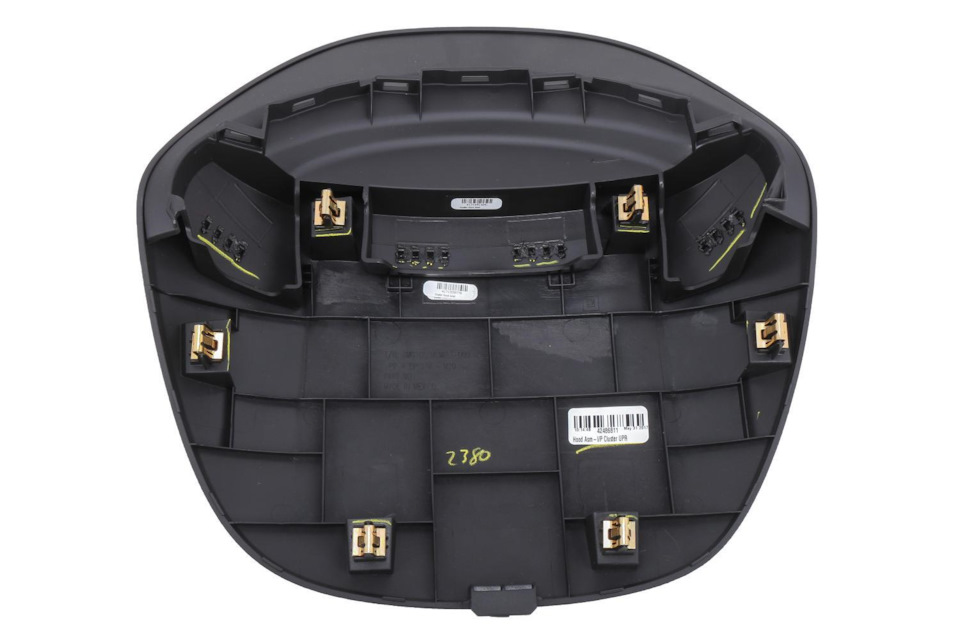 42486811 Jet Black Instrument Panel Instrument Cluster Hood GM ...