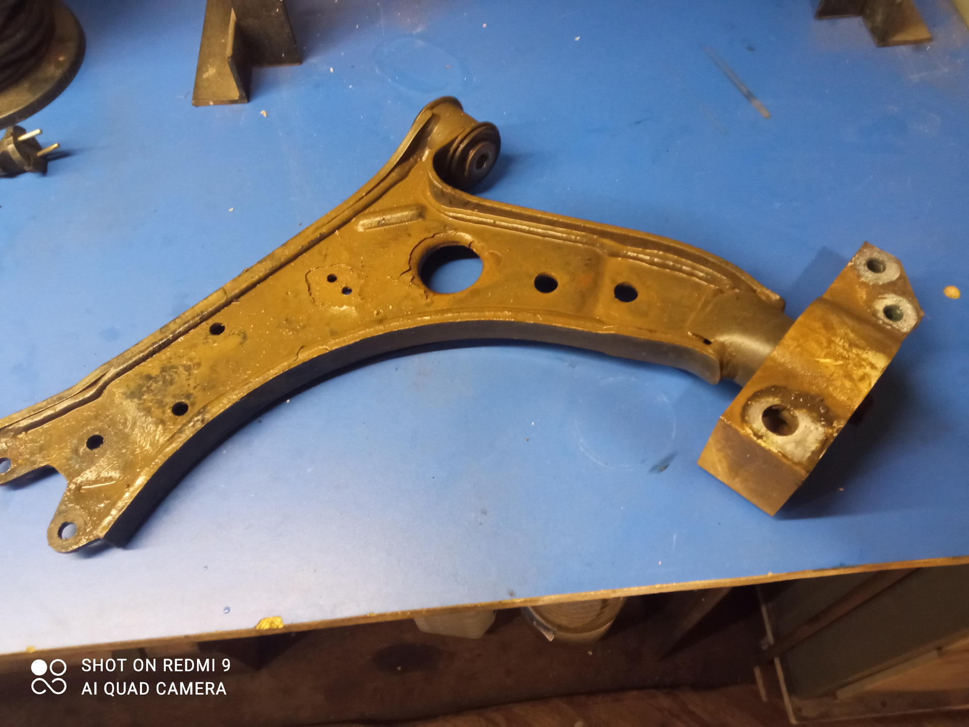 Передние тормозилки и не много передней подвеске. — Volkswagen Passat ...