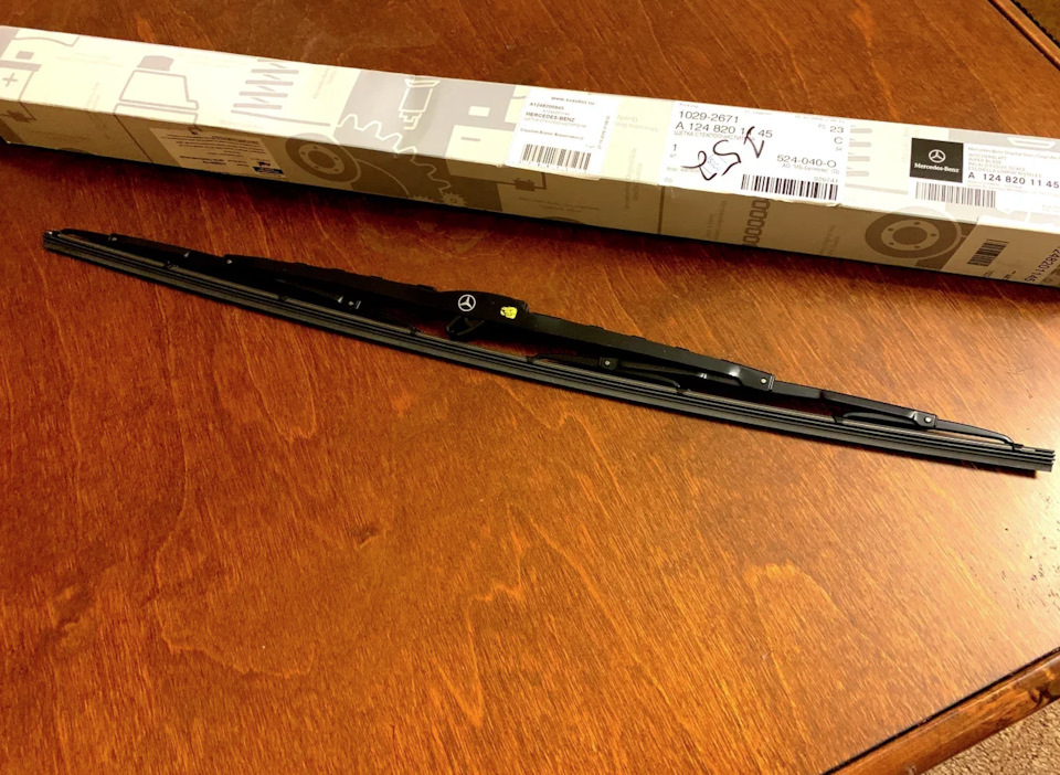 Оригинальная щетка — дворник — Mercedes-Benz 190 (W201), 2,5 л, 1987 ...