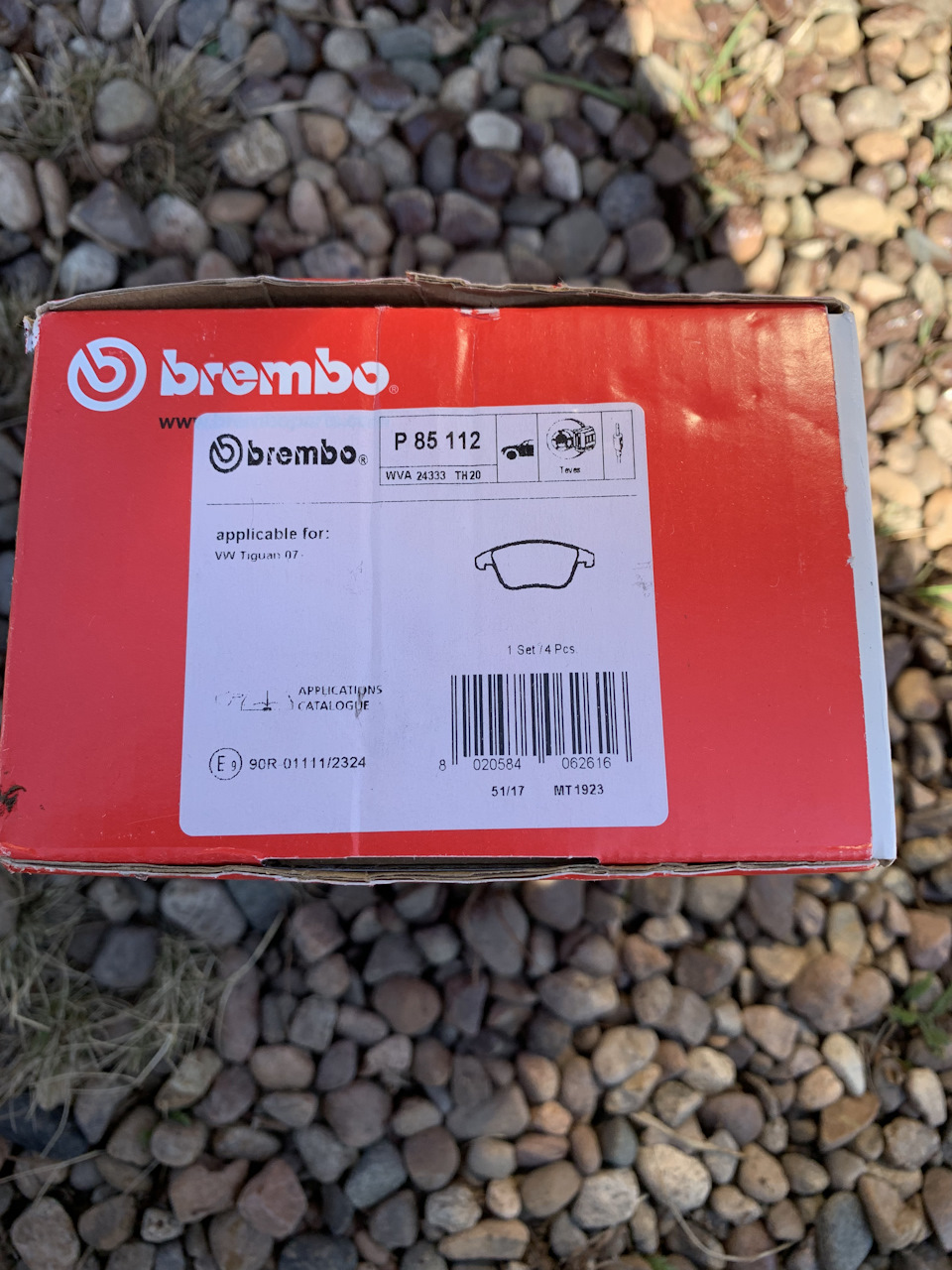 P85112 Тормозные колодки brembo | Запчасти на DRIVE2