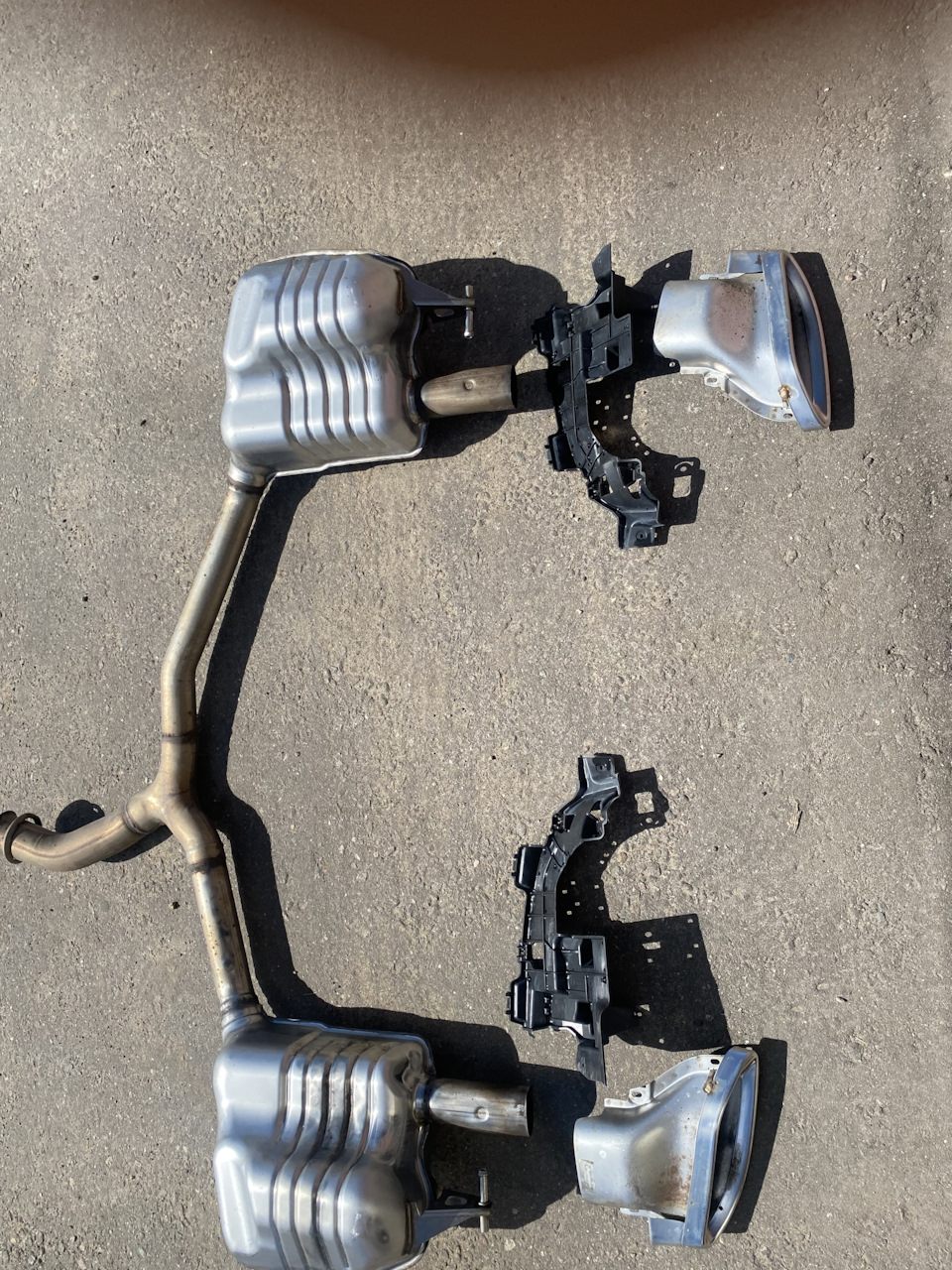 Выхлоп — Mercedes-Benz C-Class Estate (S205), 2,1 л, 2017 года | тюнинг ...