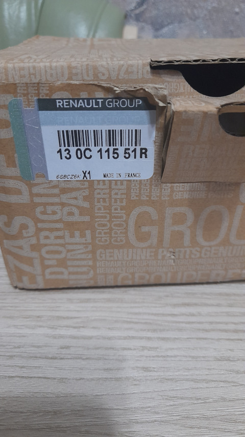 130C11551R Комплект ремня ГРМ Duster Рено Дастер RENAULT | Запчасти на ...