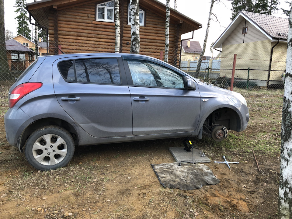 Замена масла — Hyundai Solaris (1G), 1,4 л, 2013 года | плановое ТО ...