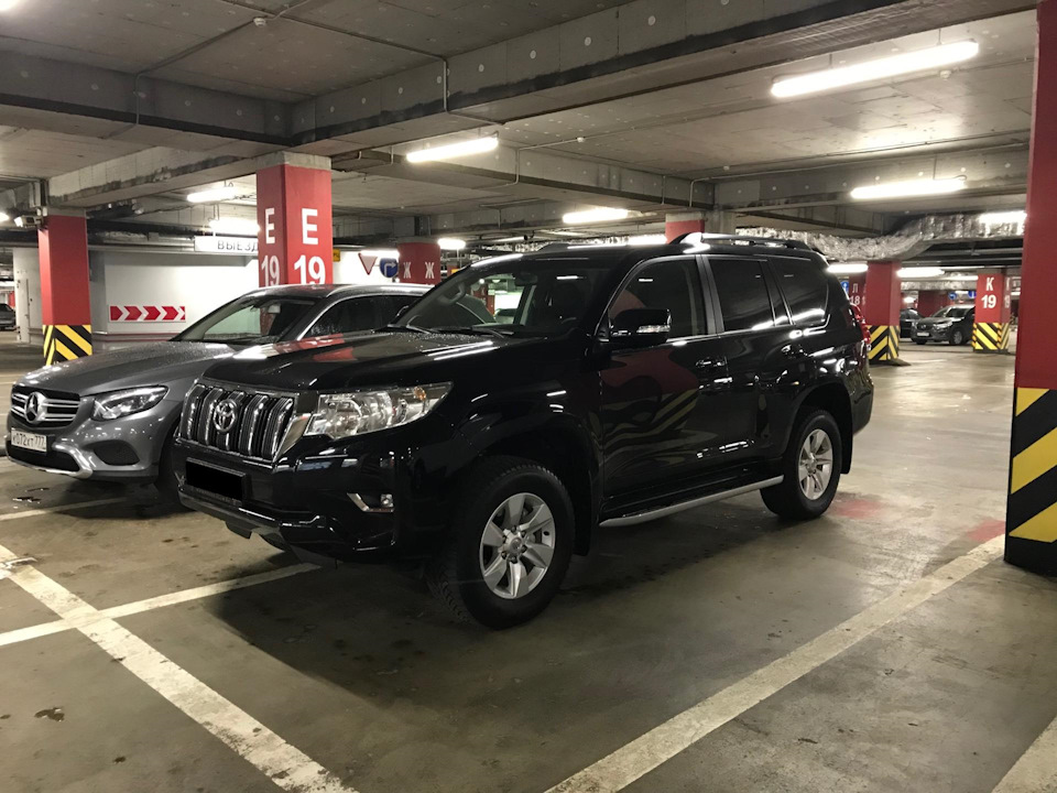 Окантовки подножек — Toyota Land Cruiser Prado 150-series, 2,7 л, 2017 ...