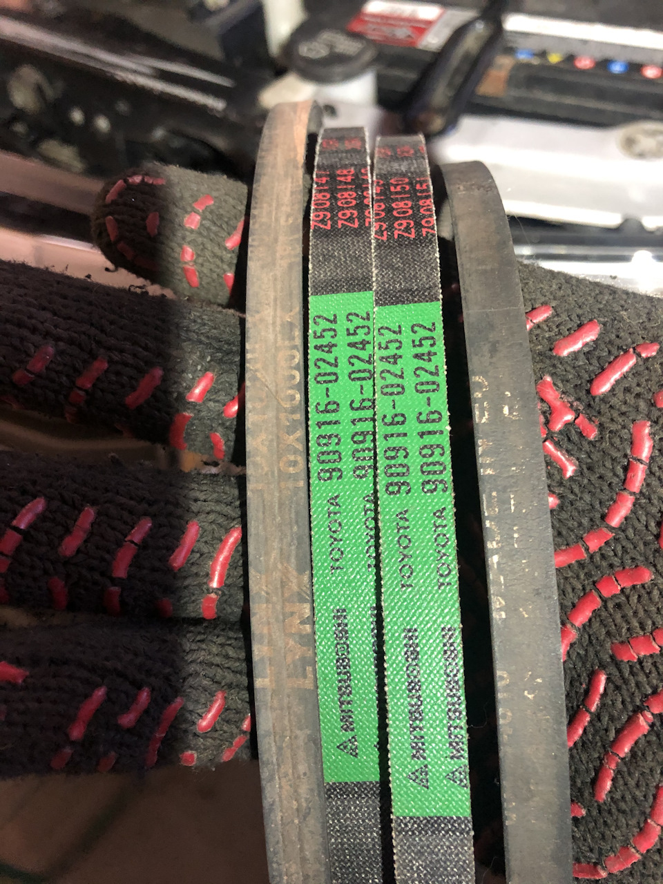 9091602452 Ремень приводной клиновой TOYOTA LEXUS | Запчасти на DRIVE2