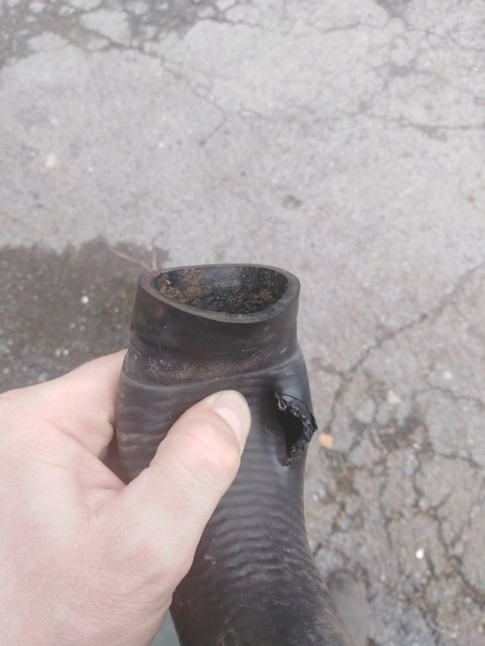 Треснул патрубок — Chevrolet Aveo Sedan (1G), 1,4 л, 2010 года ...