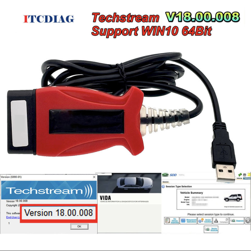 Диагностический кабель Mongoose Techstream — Toyota Land Cruiser Prado ...