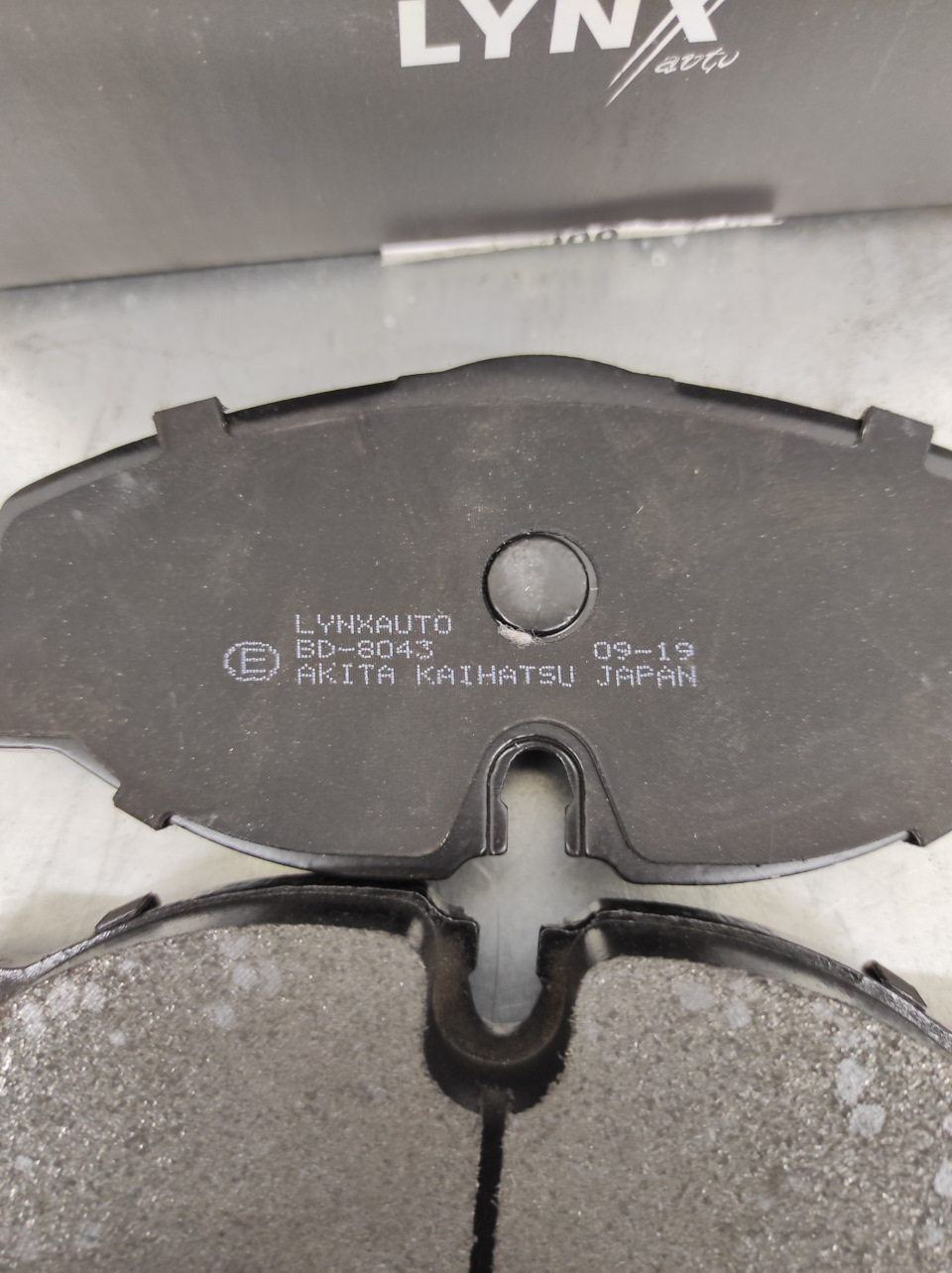BD8043 Колодки тормозные передние LYNXauto | Запчасти на DRIVE2