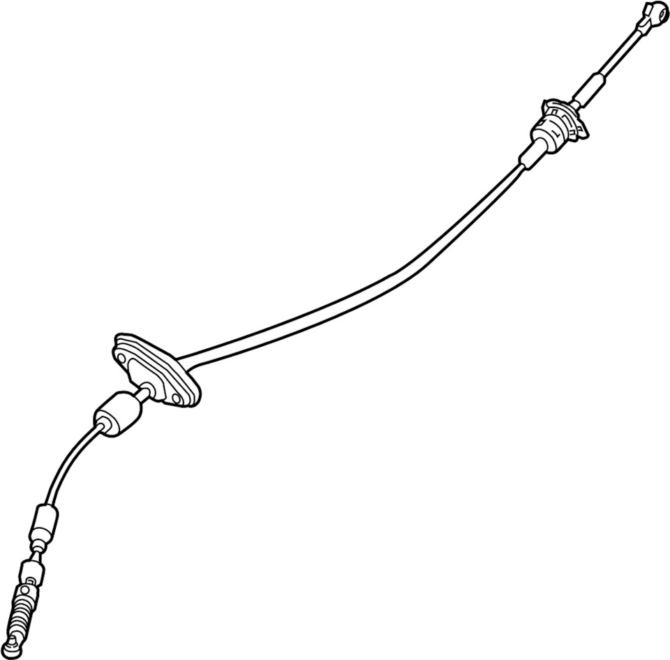 46790A9000 Cable ASSY-AUTO TRANSMISSION. CABLE ASSY-ATM KIA HYUNDAI ...