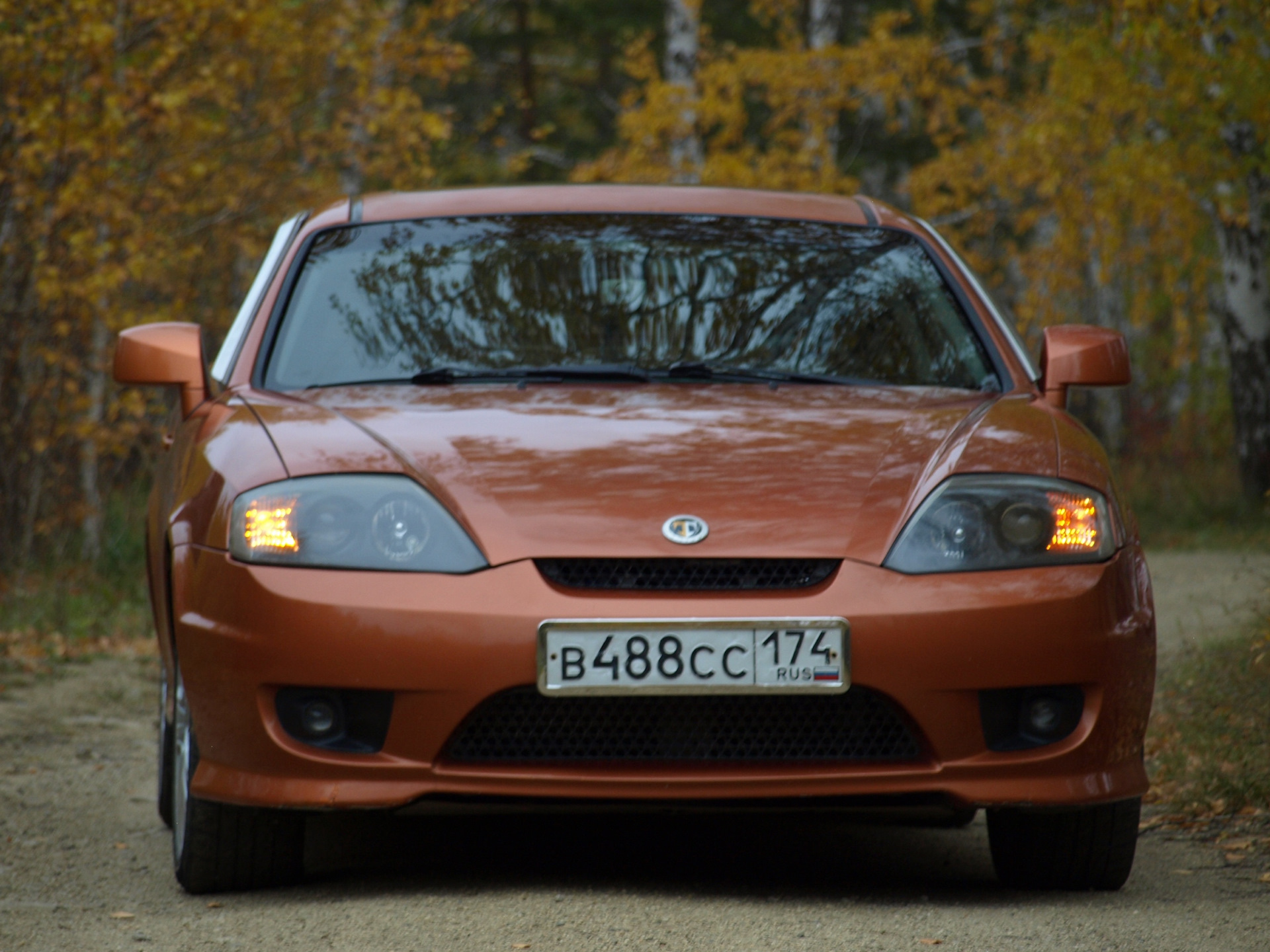 Осенняя Фотосессия — Hyundai Tuscani (GK), 2 л, 2005 года | фотография ...